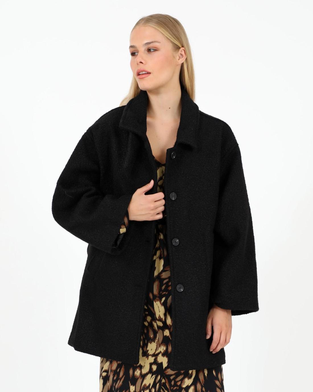 Black coat