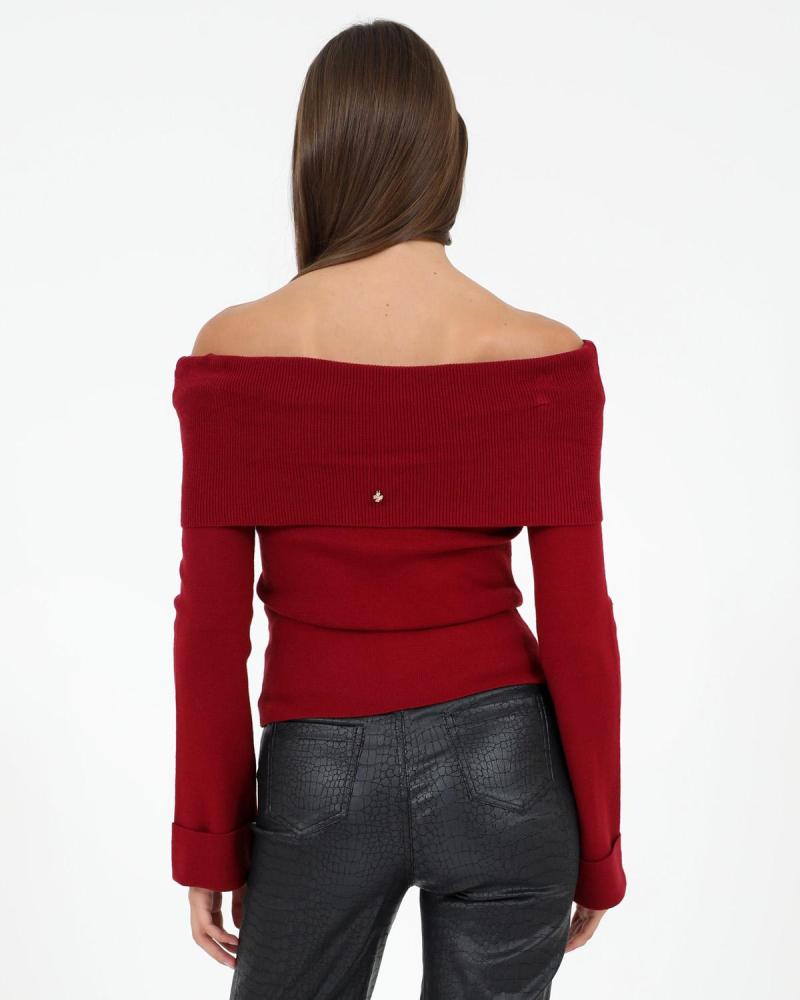 Red pullover